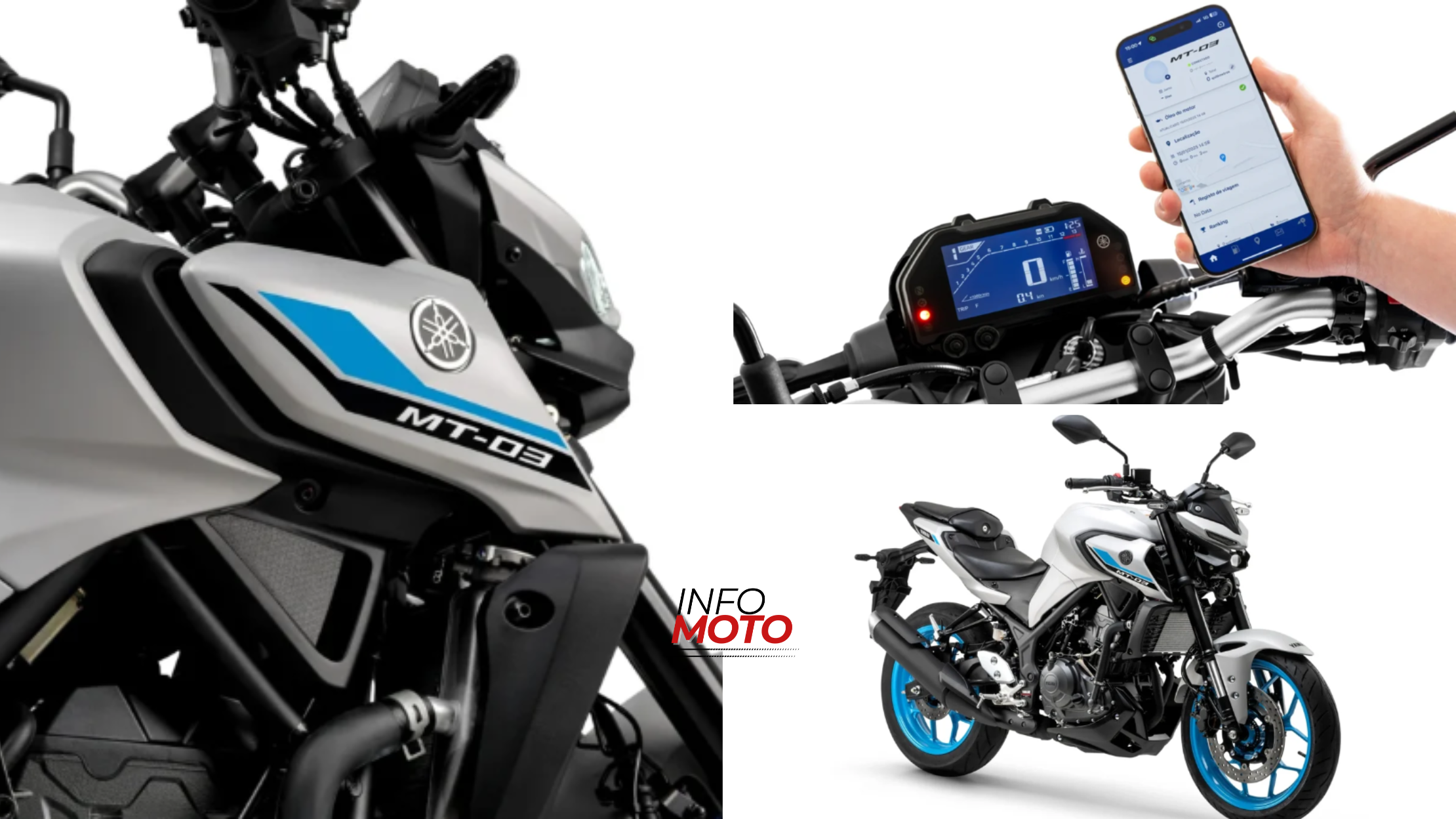Nova Yamaha MT-03 chega ao Brasil com novo design e mais tecnologia ...